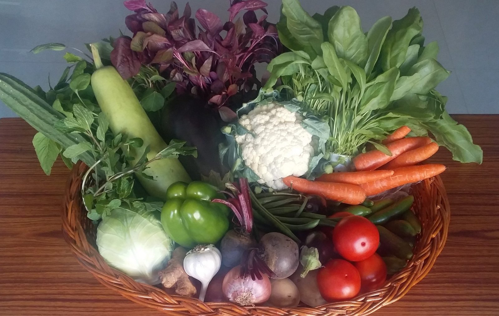 GroAxo Basic Veggies Basket (Large) - GroAxo